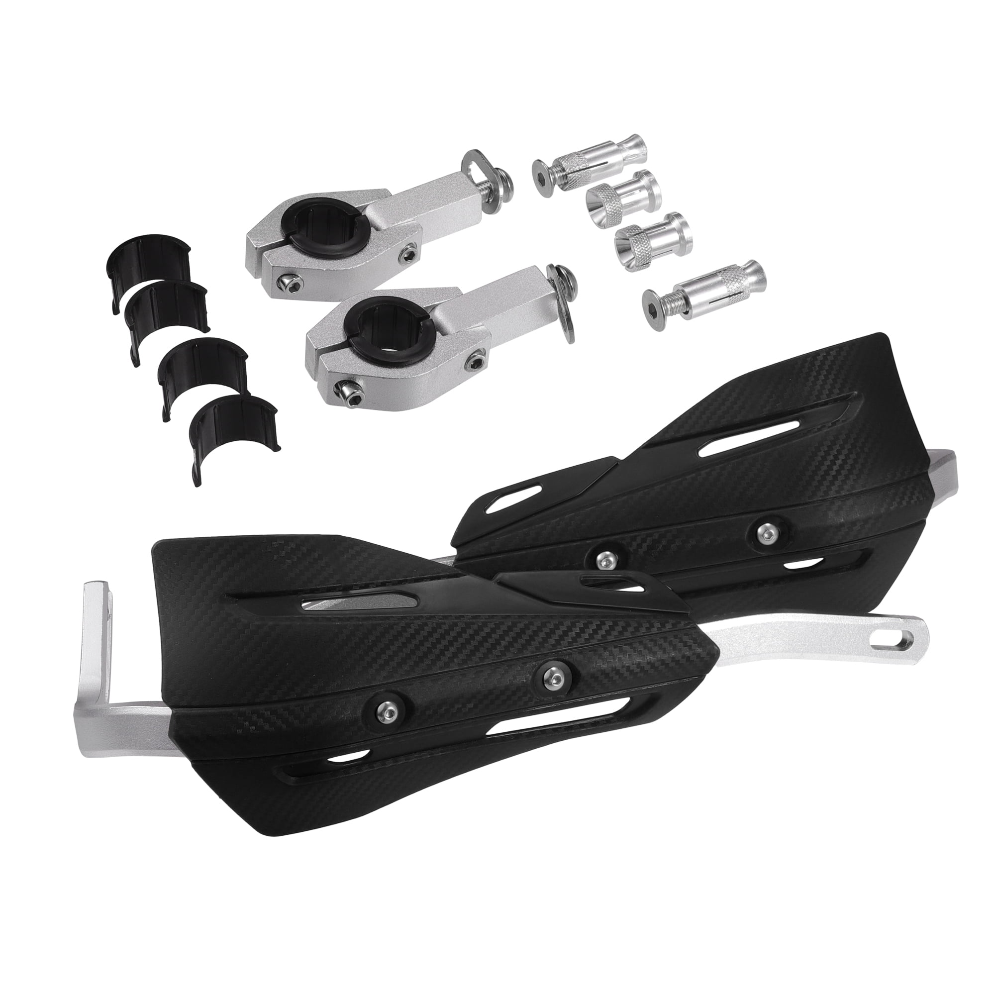 Unique Bargains 1 Set of Black Off-road Motorcycle ATV Aluminum Alloy ...