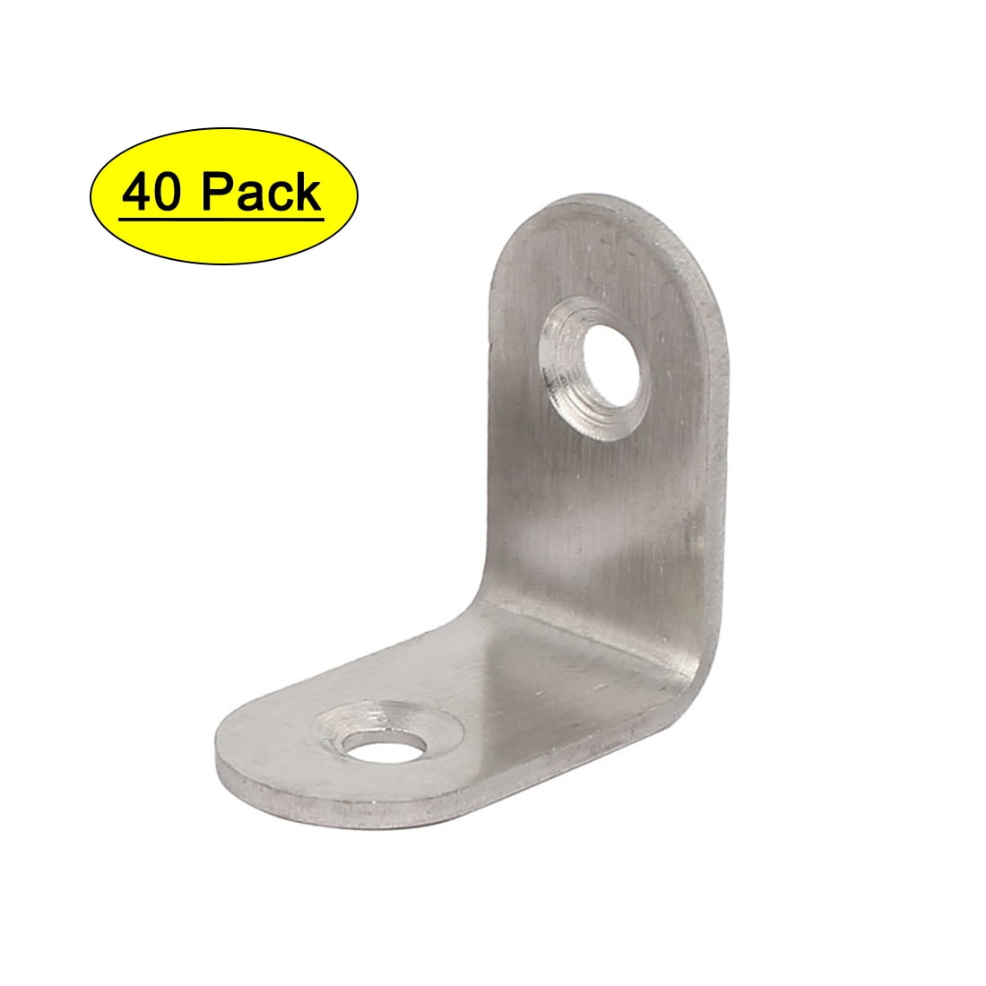 Unique Bargains 1' x 1' x 0.6' Stainless Steel Angle Brackets Shelf ...