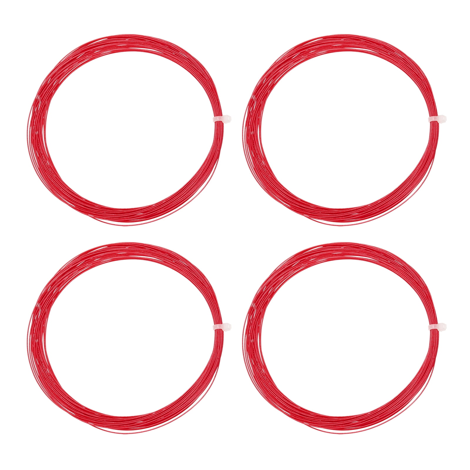 Unique Bargains 10.3 Meter High Elastic Nylon Badminton Racket String ...