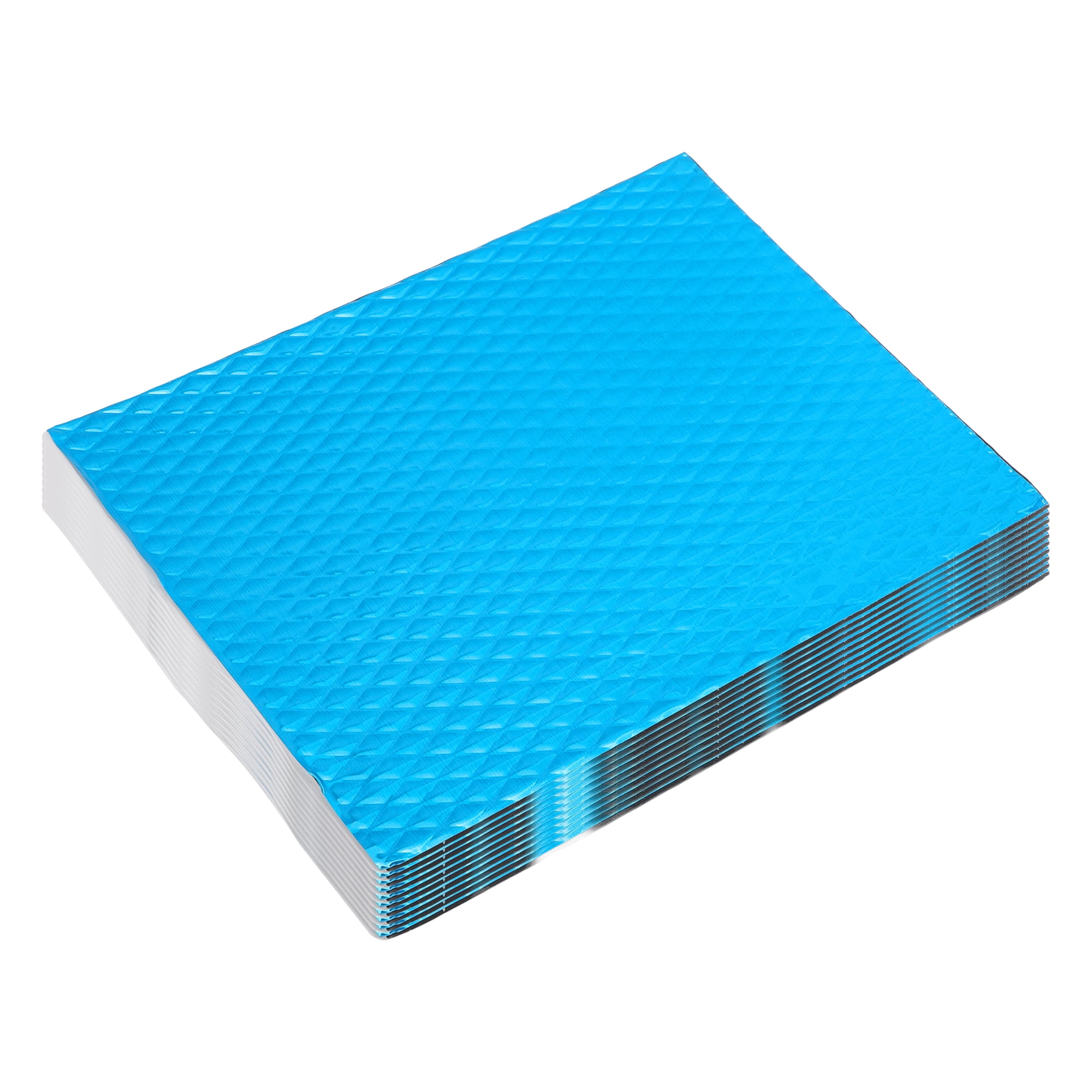 Unique Bargains 10 Pcs 80mil 2mm 69.5sqft Car Sound Mat Butyl Rubber ...