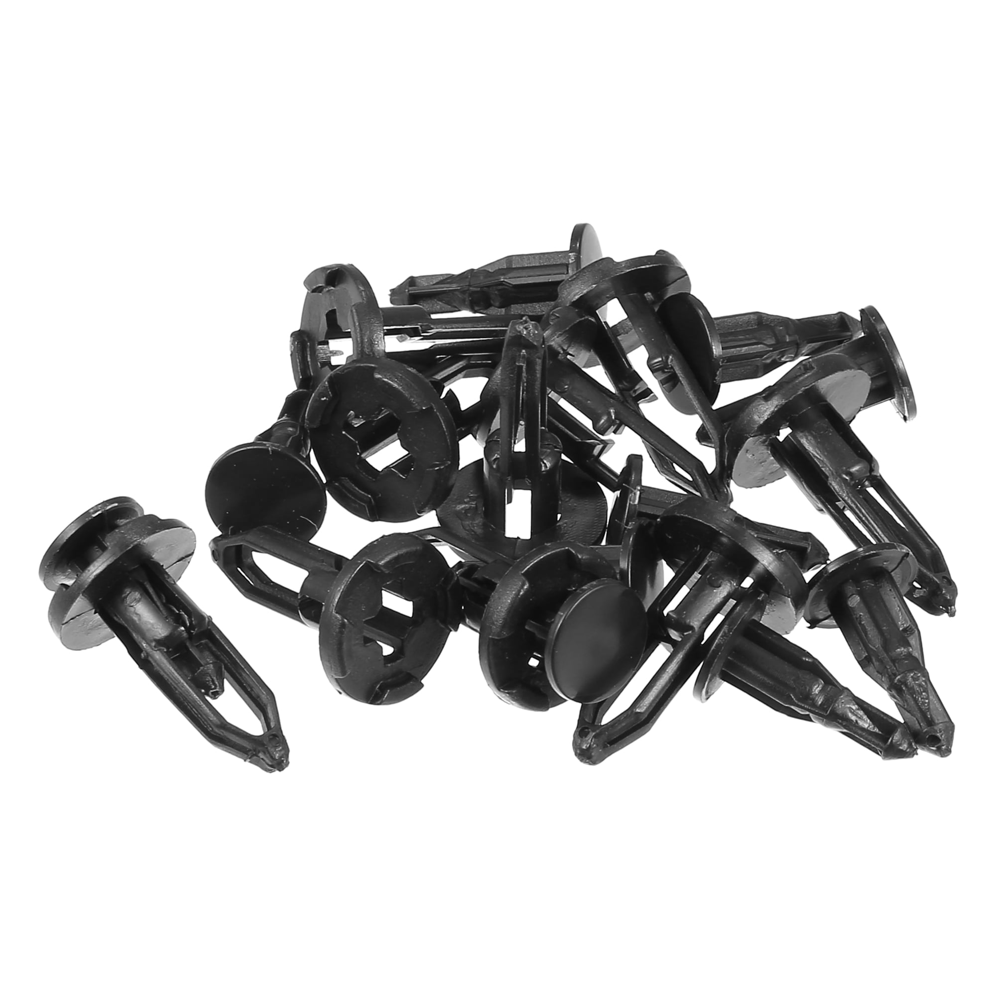Unique Bargains 10 Pcs Car Front Bumper Retainers Clips Push Type ...