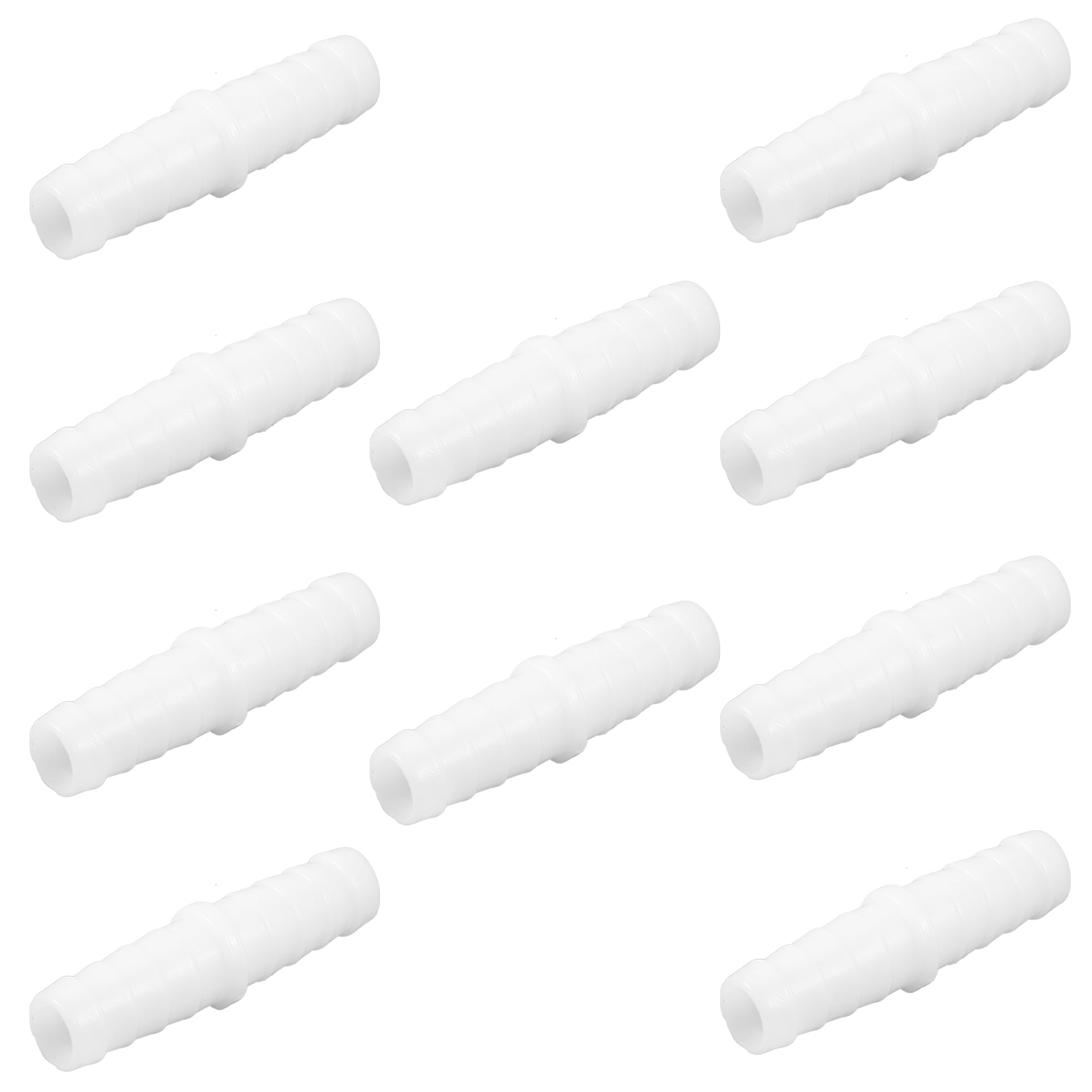 Unique Bargains 10 Pcs I Shaped Plastic 5/16" Hose Barb Plastic I ...