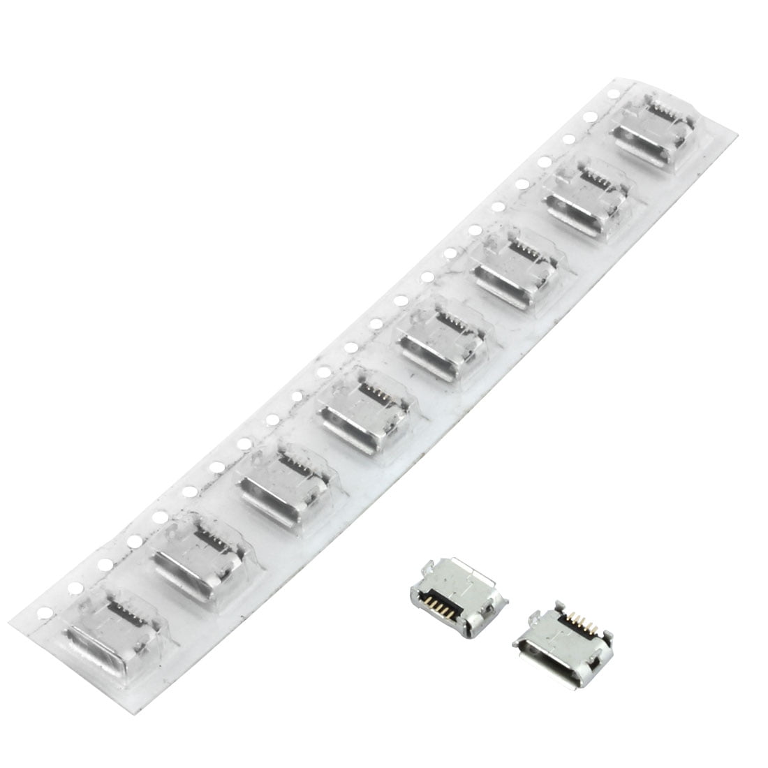 Unique Bargains 10 Pcs Type B Micro U Female Jack Port Socket Repair ...