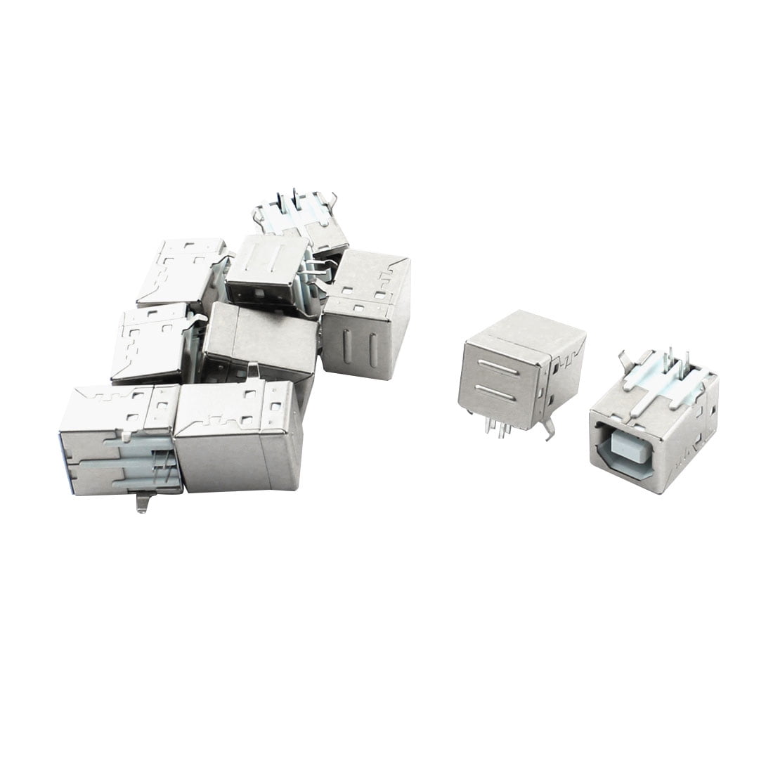 Unique Bargains 10 Pcs USB2.0 B Type Printer PCB Board Female Socket ...