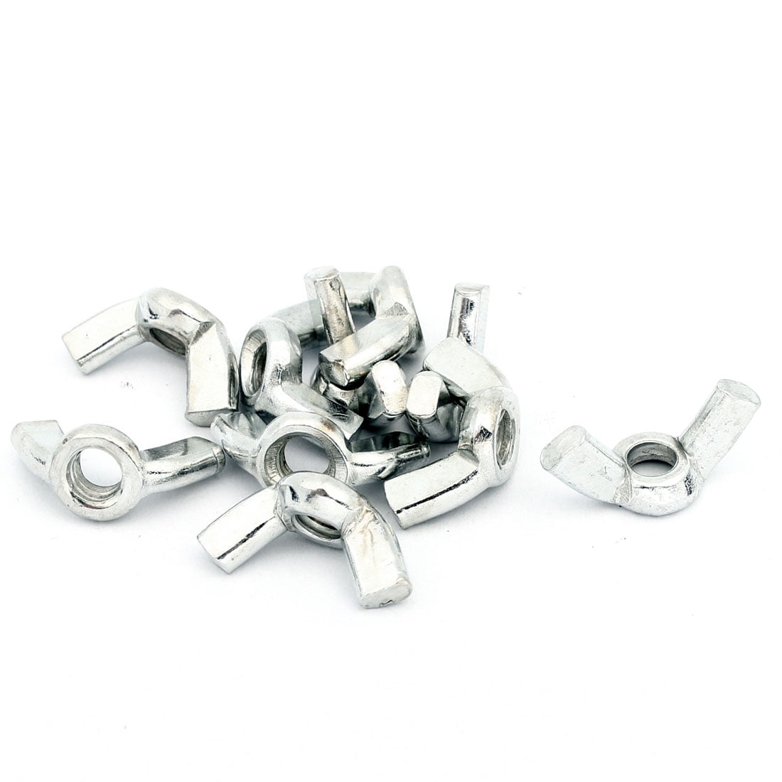 Unique Bargains 10 x 23mm Wide Metal Wingnut Set Hardware Thumb Nut ...