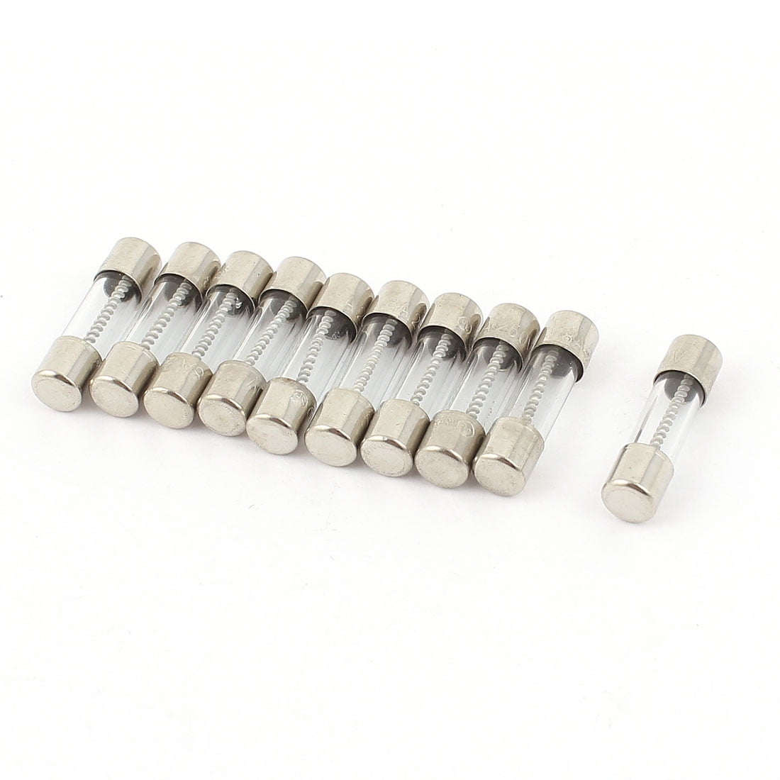 Unique Bargains Slow Blow Glass Fuses, 8A 250V, Time Delay, 5mm x 20mm ...