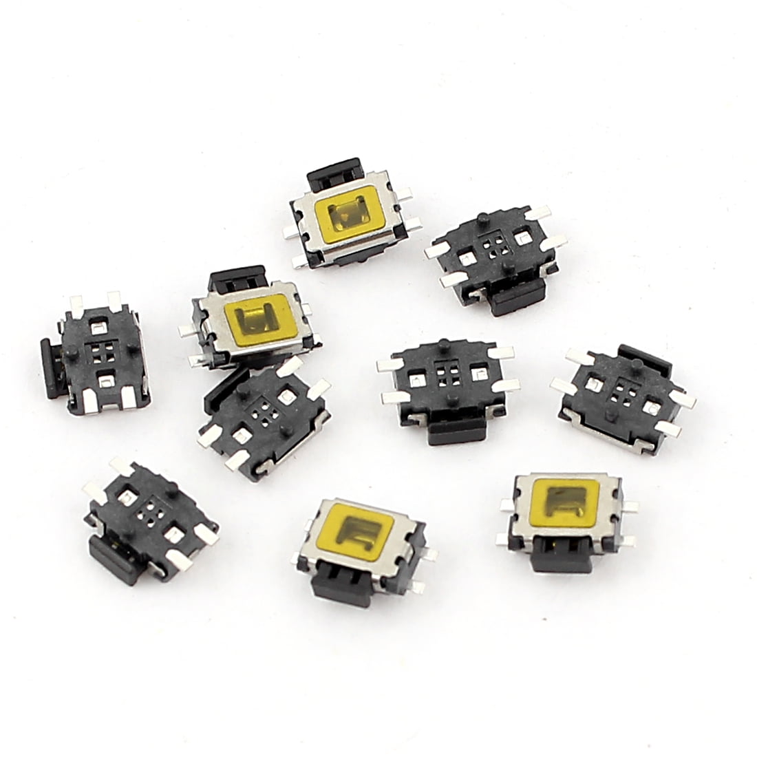 Unique Bargains 10 x Momentary Tact Tactile Push Button Switch Surface ...