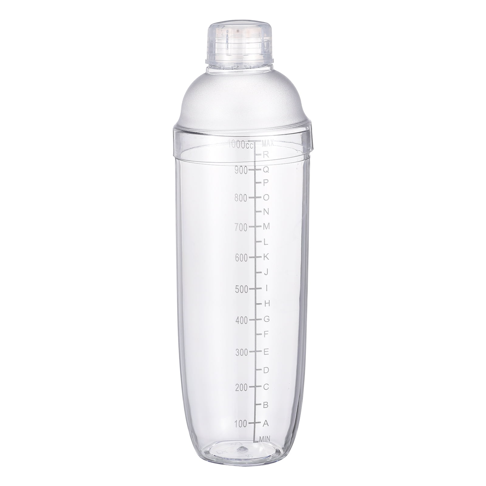 Unique Bargains 1000ml Transparent Plastic Cocktail Shaker Wine ...