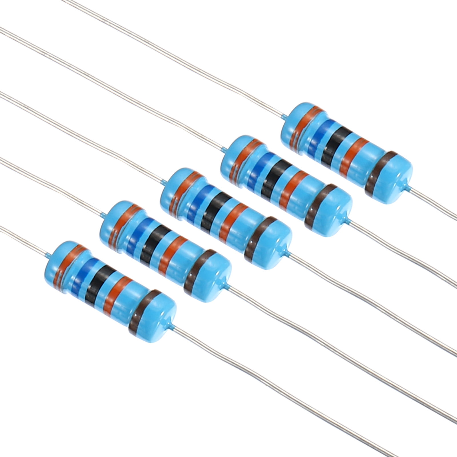 Unique Bargains 100KOhm to 1MOhm Metal Film Resistor Assortment Kit 22 ...