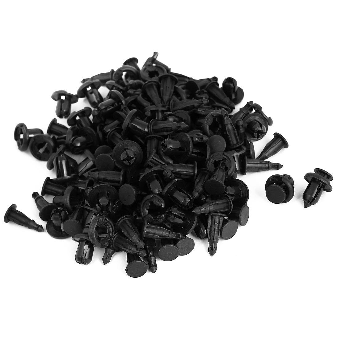 Unique Bargains 100Pcs 10mm Hole Plastic Rivets Car Trim Panel Push ...