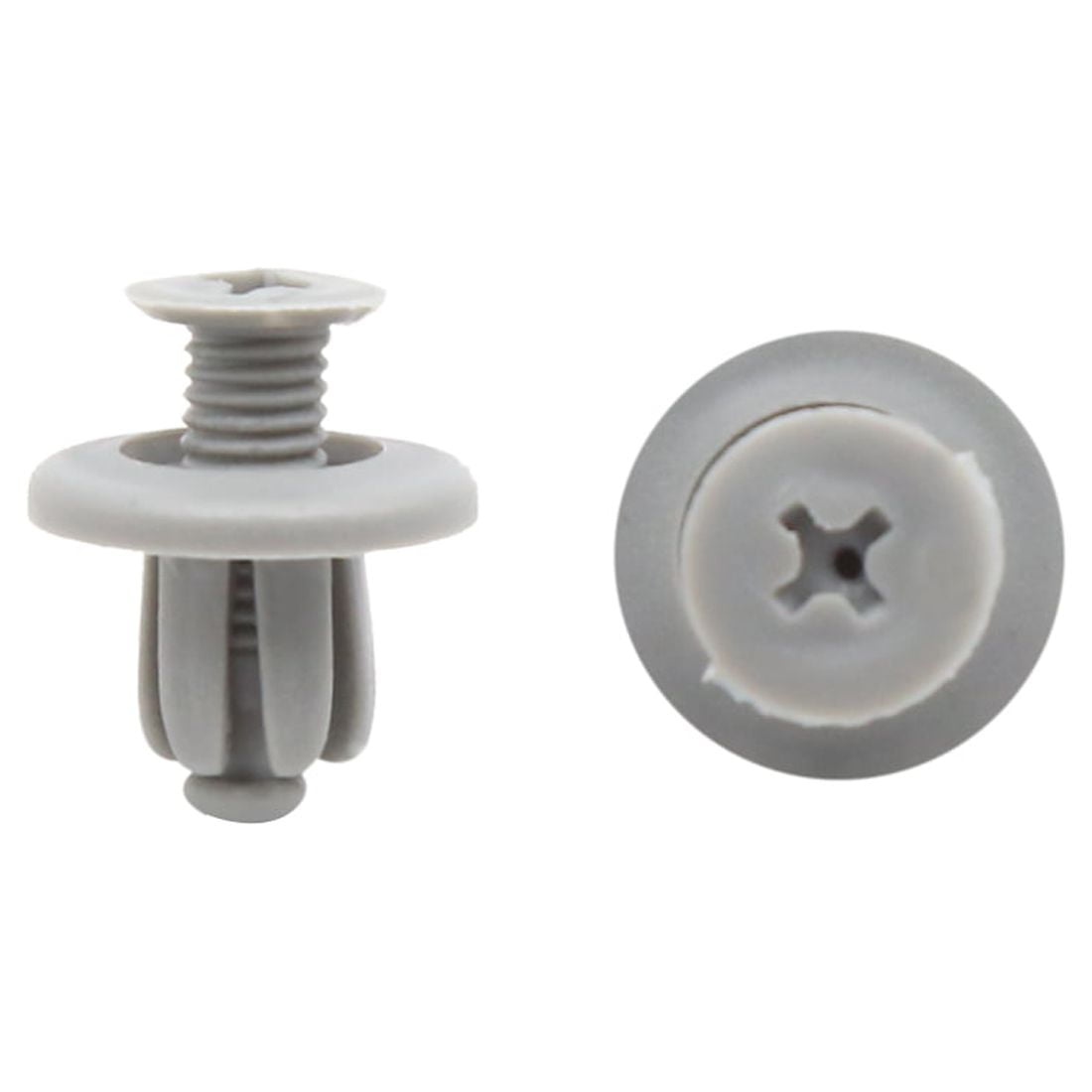 Unique Bargains 100Pcs 9mm Hole Plastic Rivets Car Door Bumper Fender ...