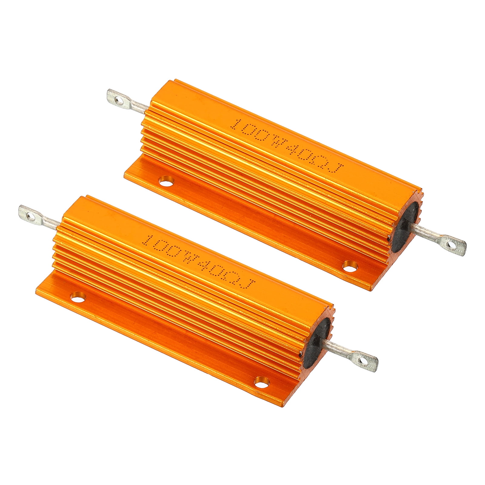 Unique Bargains 100W 40 Ohm Aluminum Shell Resistor Housing Resistor ...