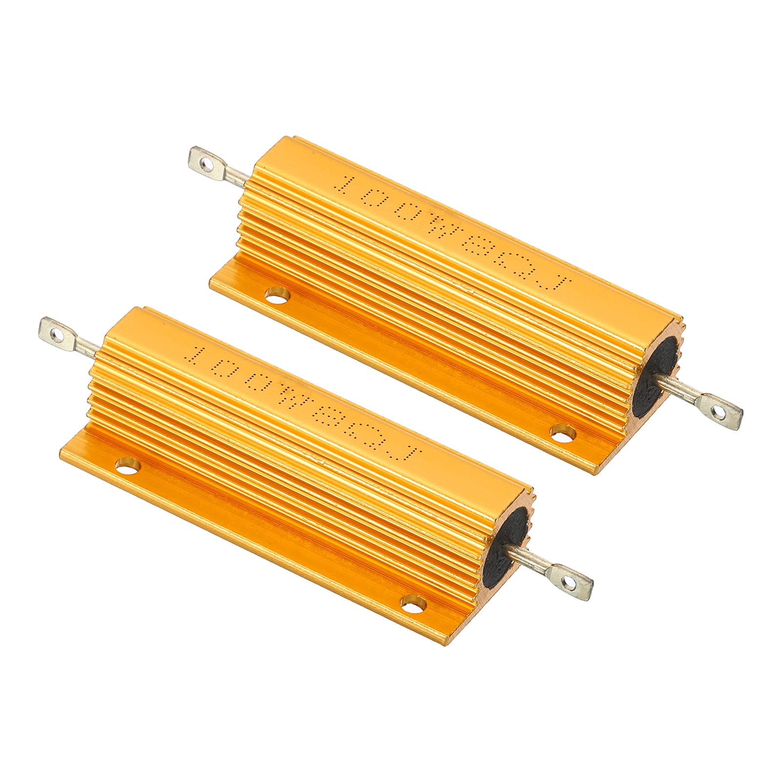 Unique Bargains 100W 8 Ohm Aluminum Shell Resistor Housing Resistor ...