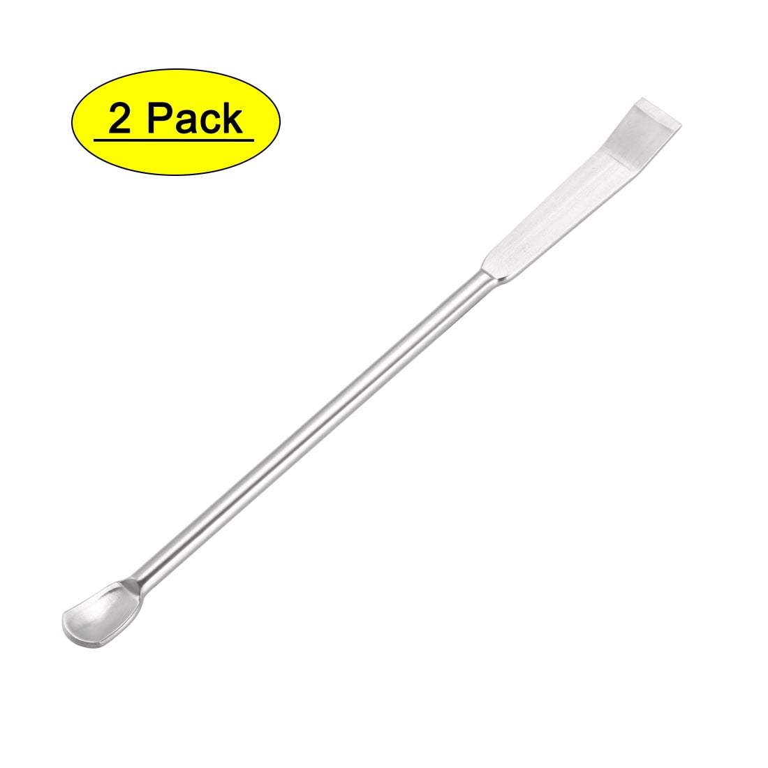 Unique Bargains 100mm 2 in 1 Double Head Stainless Steel Micro Lab ...