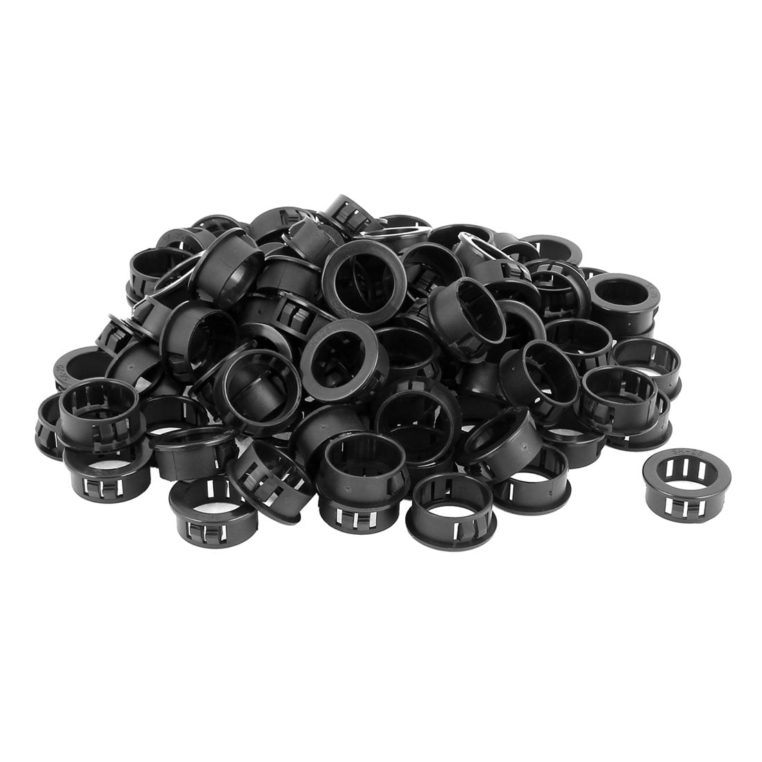 Unique Bargains 100pcs 25mm Mounted Dia Snap in Cable Wire Bushing ...