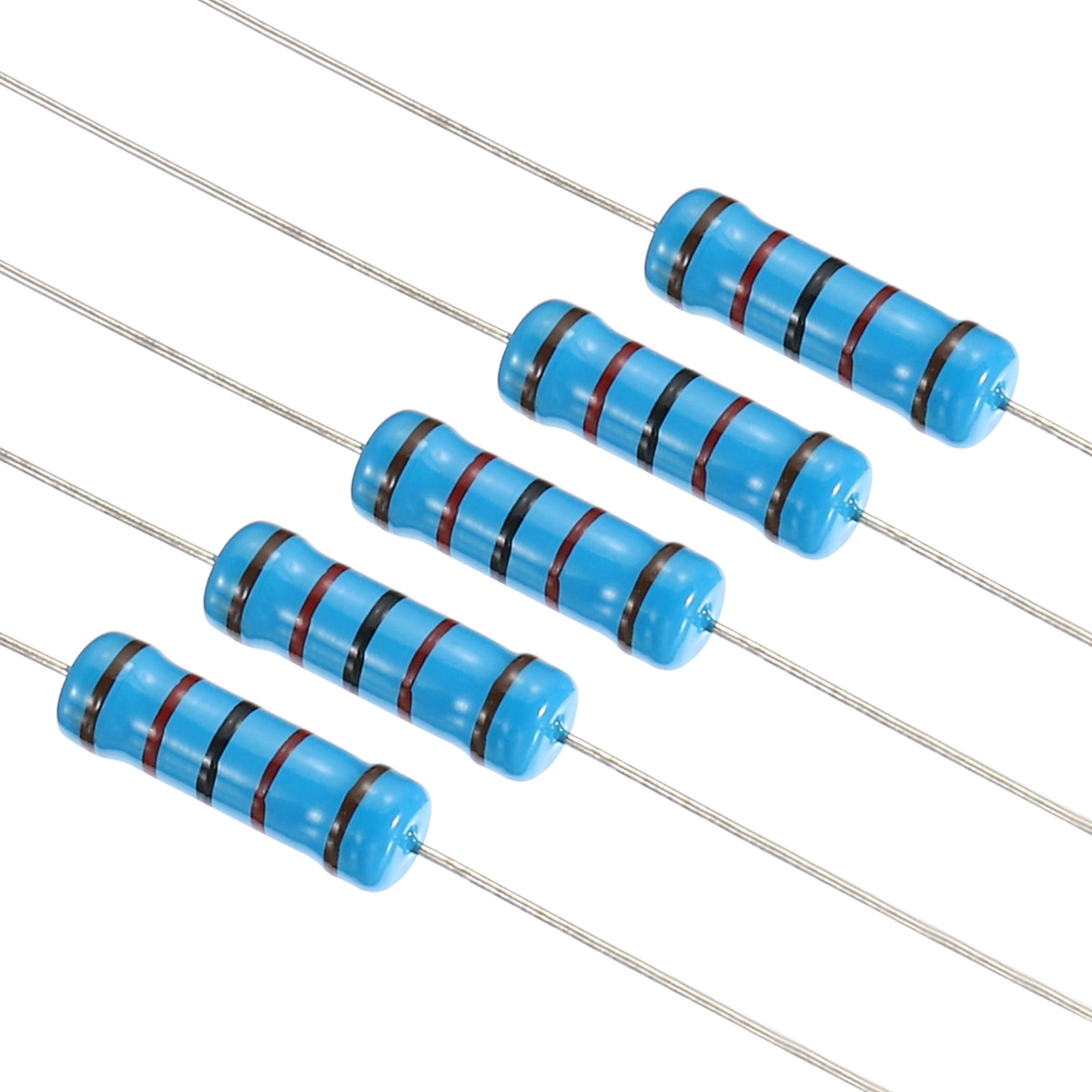 Unique Bargains 10KOhm to 91KOhm Metal Film Resistor Assortment Kit 21 ...