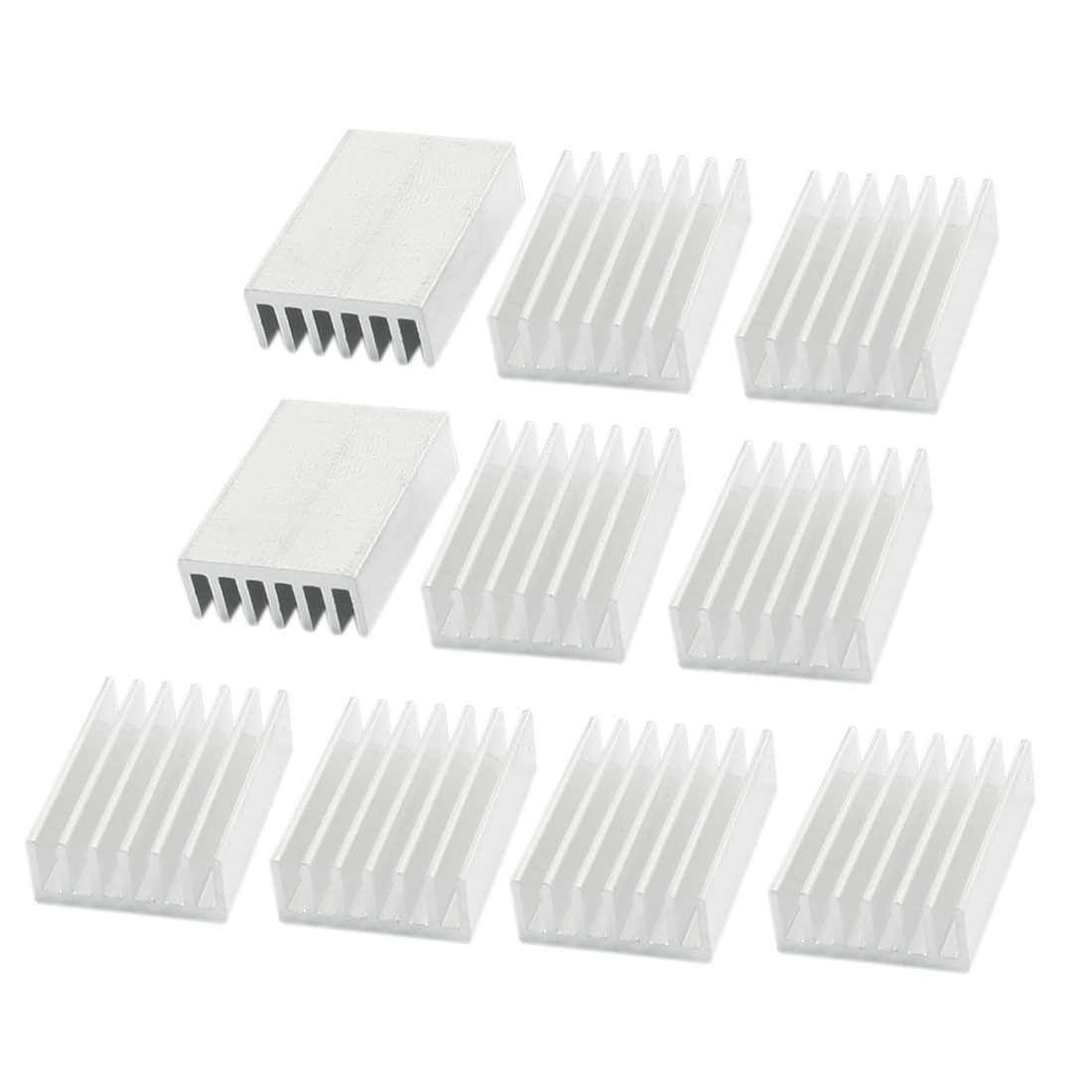 Unique Bargains 10PCS Voltage Regulator MOSFETAluminum Heatsink 20mm x ...