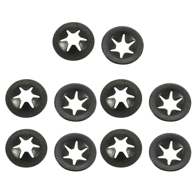 Unique Bargains 10Pcs 4mm x 12mm Internal Tooth Locking Washers ...