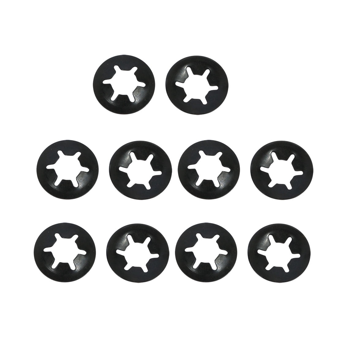 Unique Bargains 10Pcs 6mm x 14mm Internal Tooth Locking Washers ...