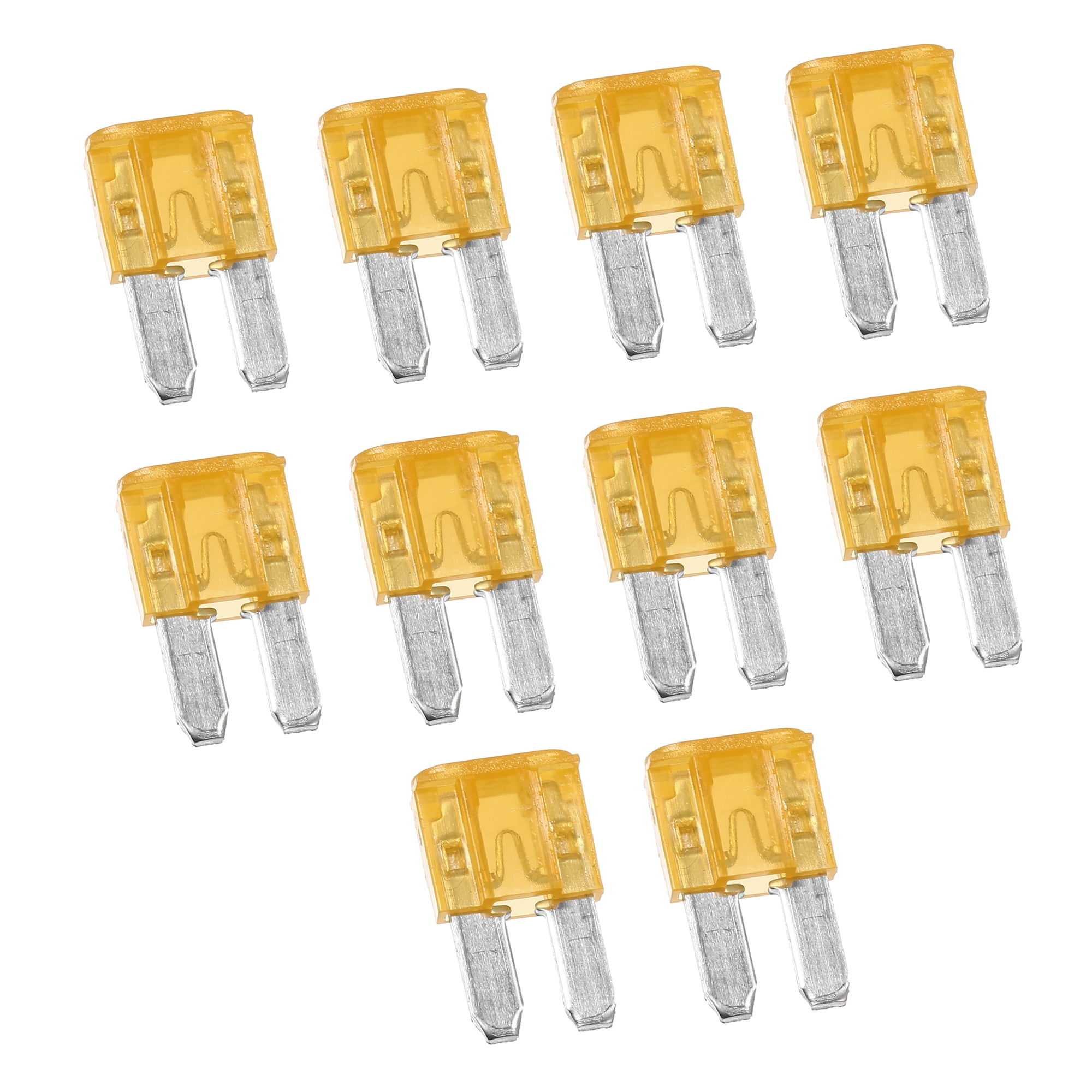 Unique Bargains 10 Pcs Car Mini Blade Fuses for Marine RV Camper Boat ...
