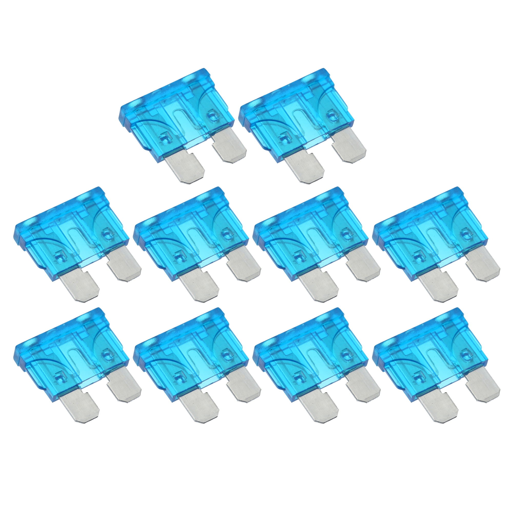 Unique Bargains 10pcs Blade Style Fuses 15A Blade Style Fuses for ...