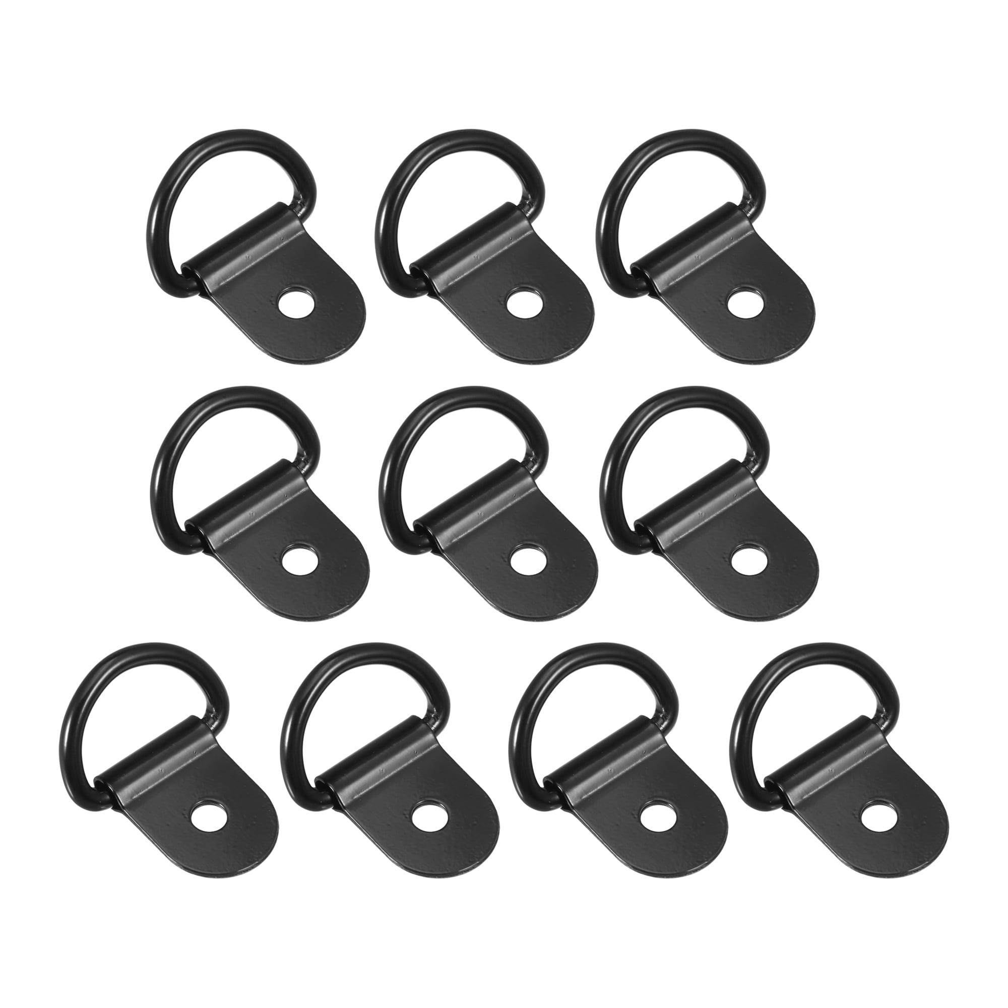 Unique Bargains 10pcs D Ring Tie Down Anchor 3mm Diameter D Rings ...