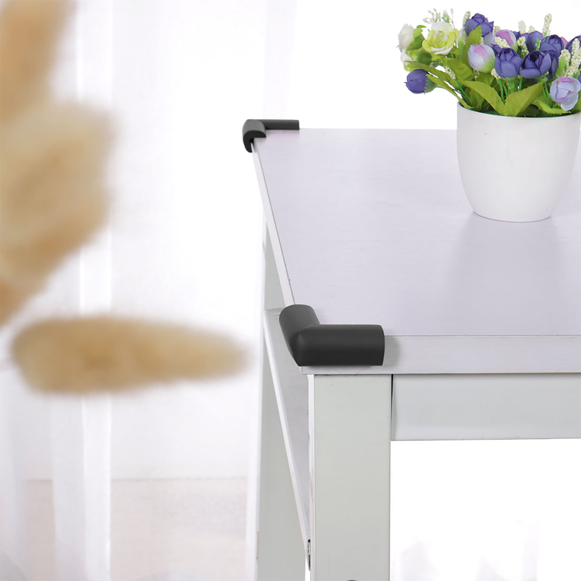 Unique Bargains 10pcs Edge Foam Corner Cushion Guard Roll Soft Bumper ...