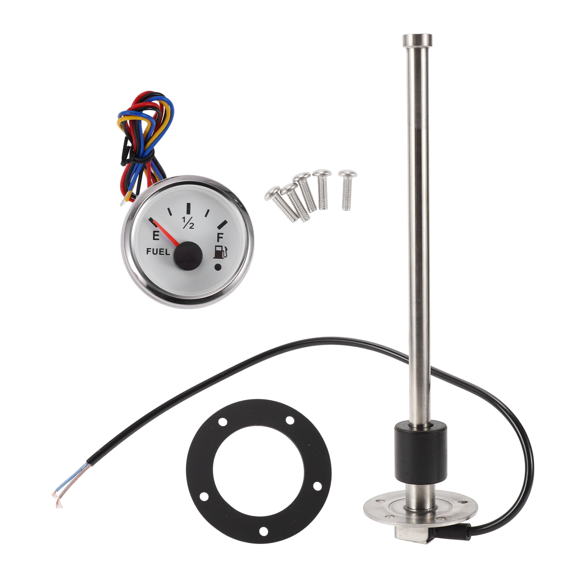 Unique Bargains Fuel Sending Unit and Gauge Kit Marine Fuel Sender Unit ...