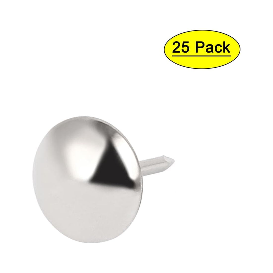 Unique Bargains 11mm Head Dia 17mm Height Upholstery Nail Thumb Tacks ...