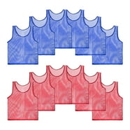 Youth-Size Numbered Nylon Pinnies, One Dozen - Walmart.com