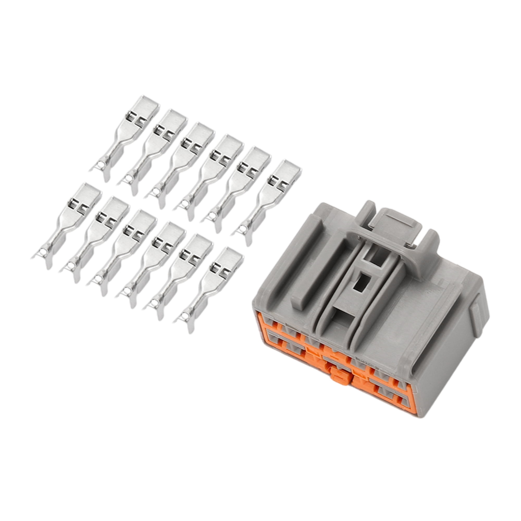 Unique Bargains 12 Pin Power Lift Door Connector Plug Waterproof Female ...