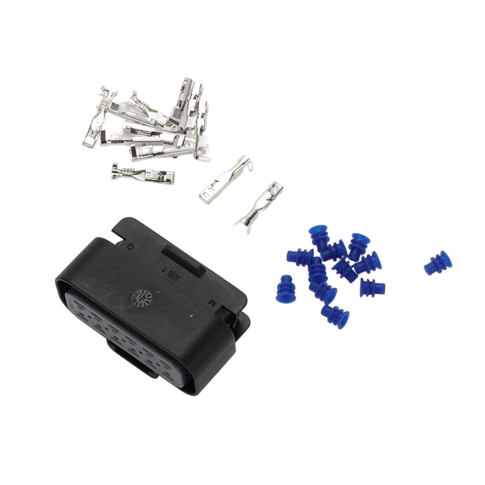 Unique Bargains 12 Pin Wire Harness Socket Connector Plug Waterproof ...