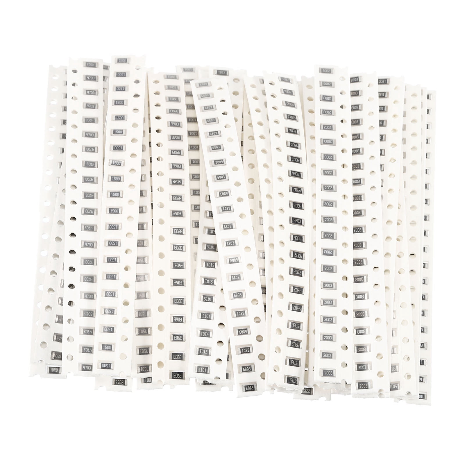 Unique Bargains 1206 Surface Mount Device Resistor Kit 1R-1M 33 Values ...