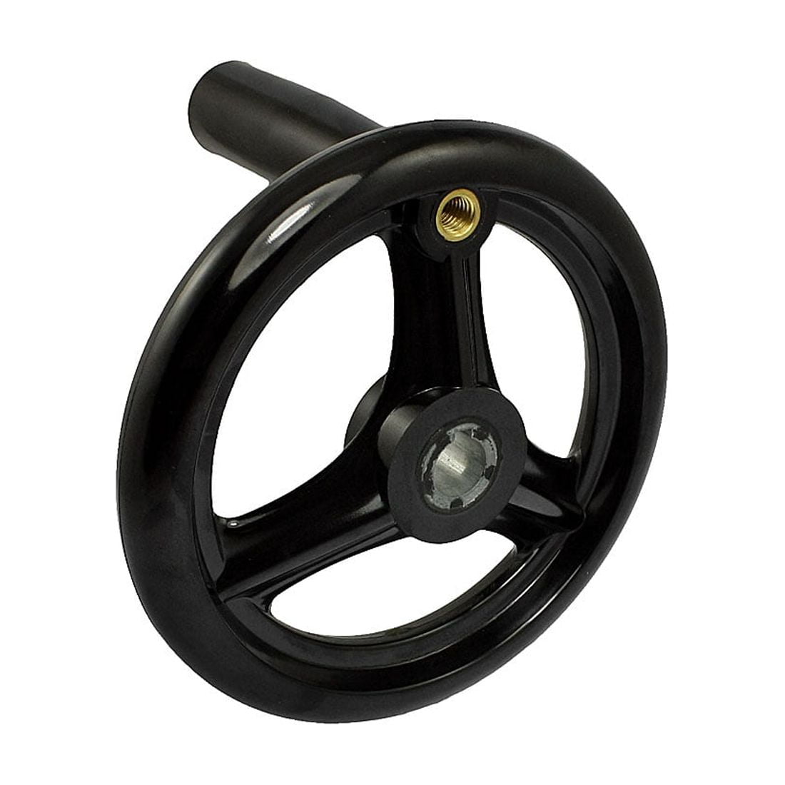 Unique Bargains 125mm Diameter 3 Spokes Hand Wheel Machine Tools Spare ...
