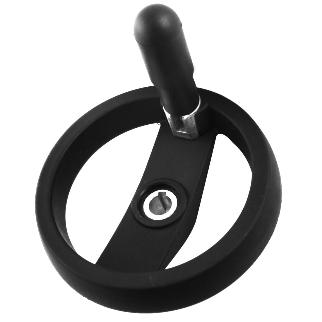 Unique Bargains 12mm Center Bore 125mm Dia Plastic Two Spoke Handwheel ...