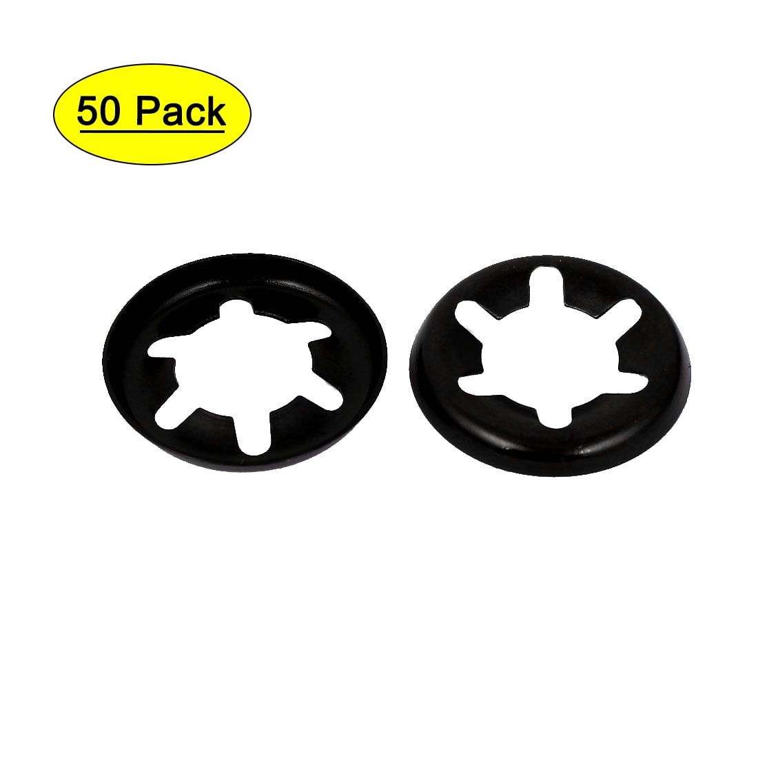 Unique Bargains 12mm Inner Dia Push on Locking Washers Speed Clips ...