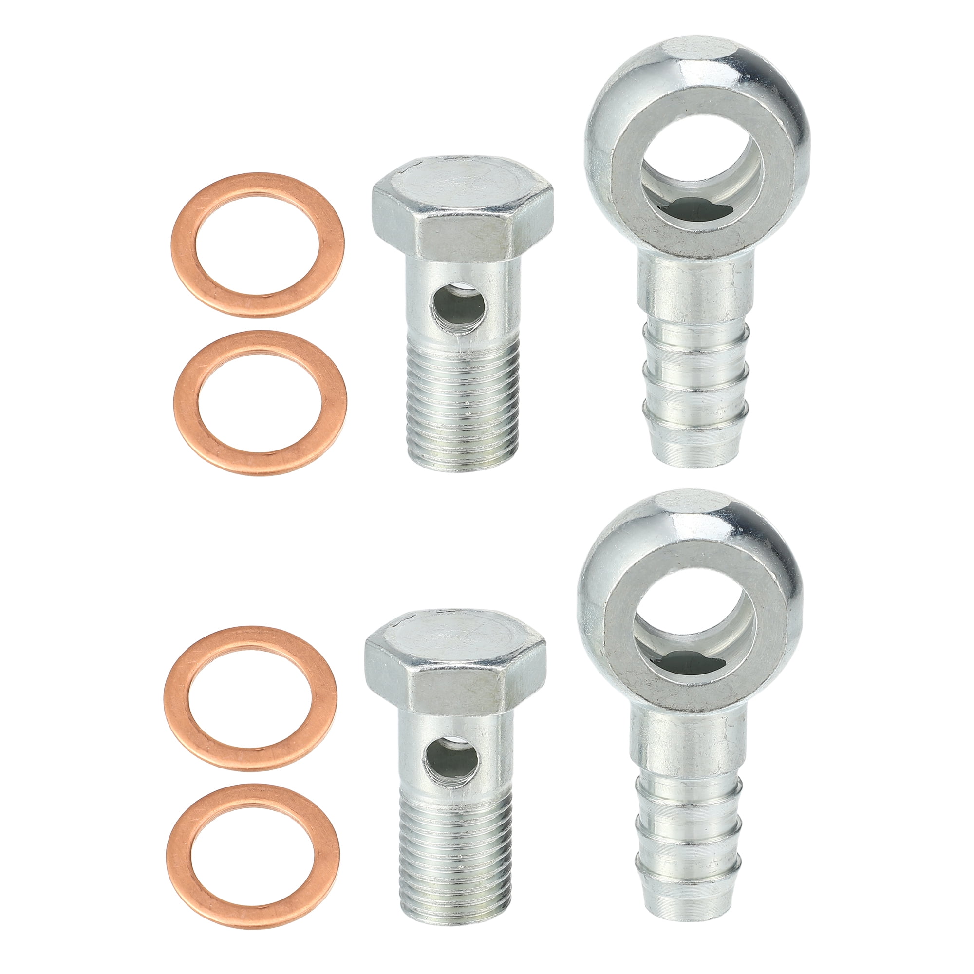 Unique Bargains 14mm ID 14mm OD Universal Banjo Fitting Fuel Line ...
