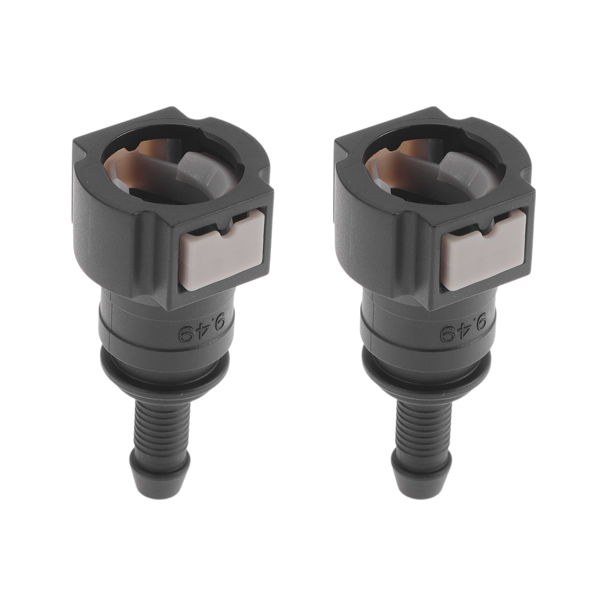 Unique Bargains 15/64" Fuel Line Quick Connector ID Hose for 3/8" SAE ...