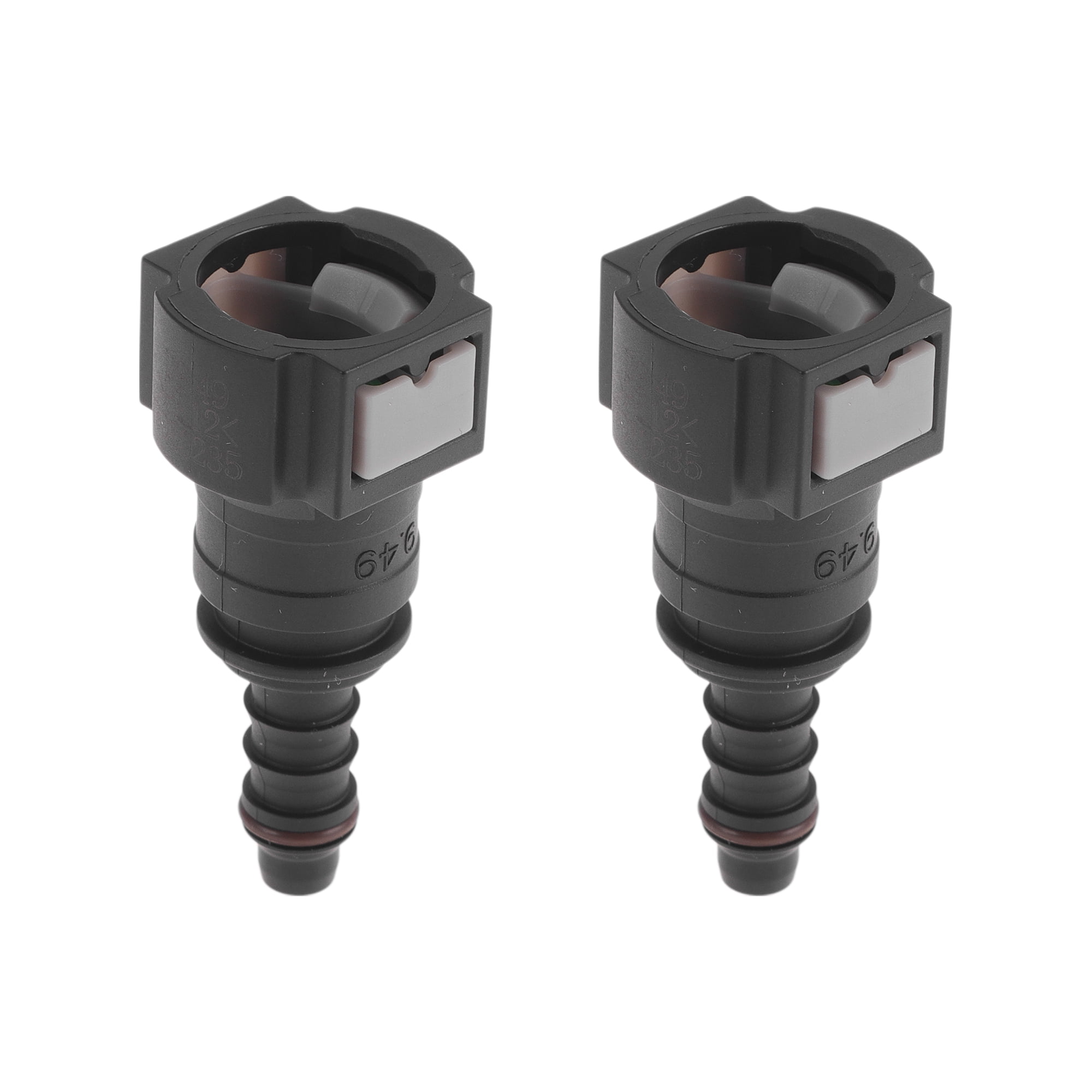 Unique Bargains 15/64" Fuel Line Quick Connector ID Hose for 3/8" SAE ...