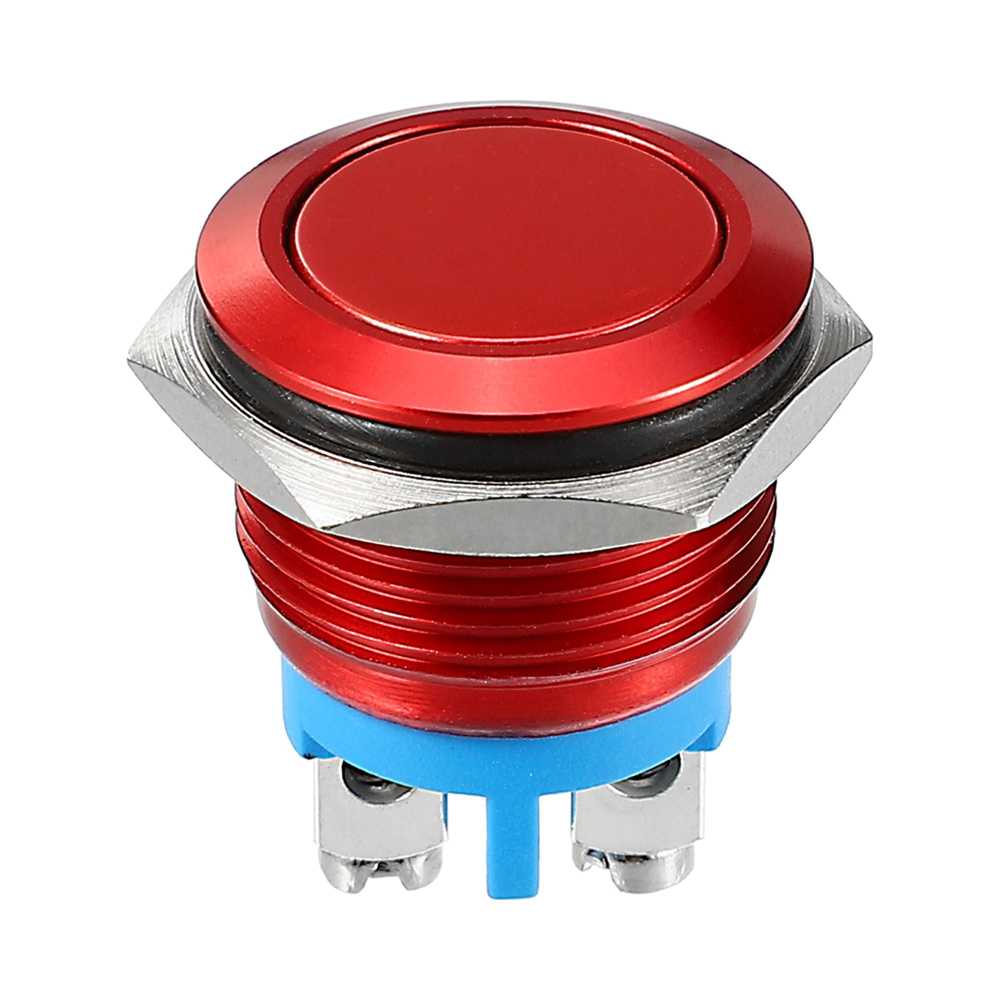 Unique Bargains 16 MM Momentary Push Button Switch Round Start Button ...