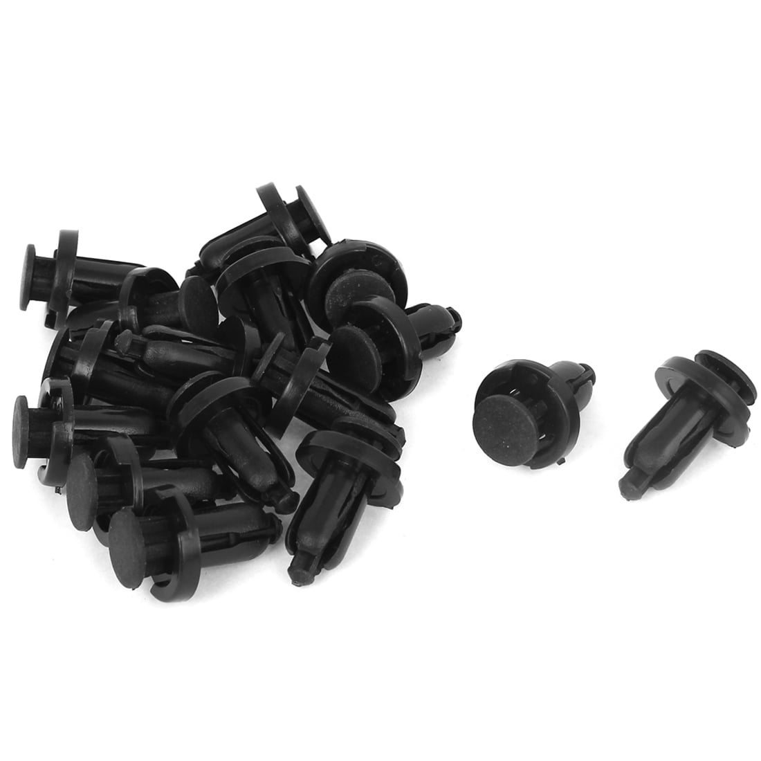 Unique Bargains 16 Pcs Car Plastic Rivet Fastener Bumper Clip Mudguard ...