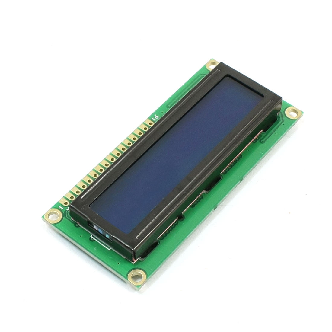 Unique Bargains 1602A Graphic 16 x 2 Character LCD Display Module Blue ...