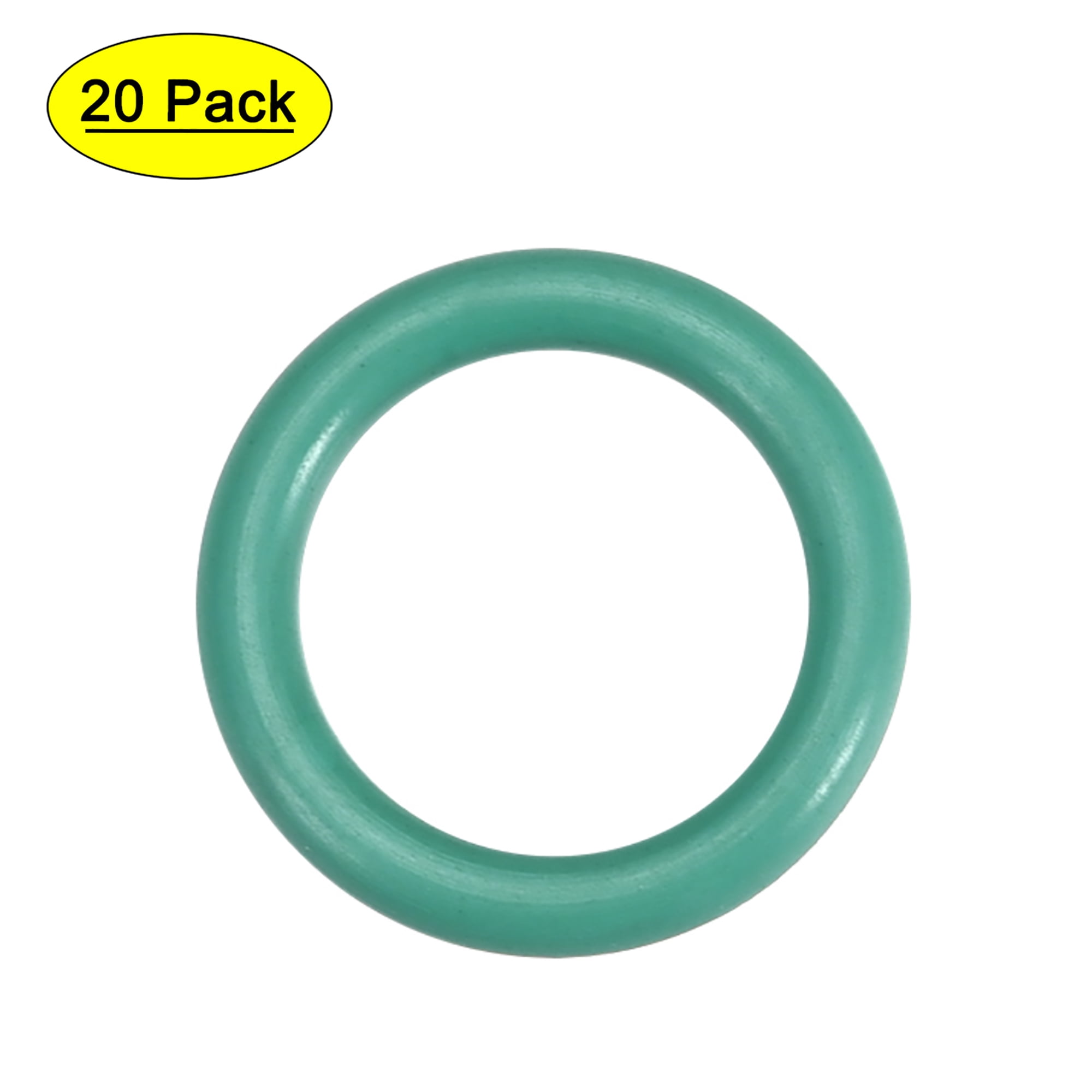 Unique Bargains 16mm OD 11.2mm ID 2.4mm Width Seal Fluorine Rubber O ...