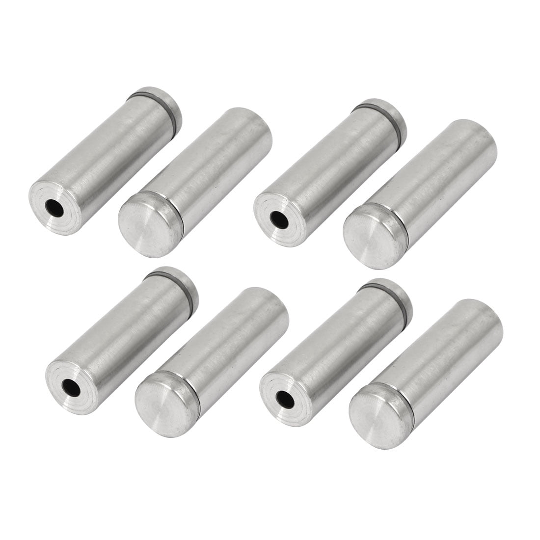 Unique Bargains 16mm x 50mm Stainless Steel Frameless Glass Standoffs ...