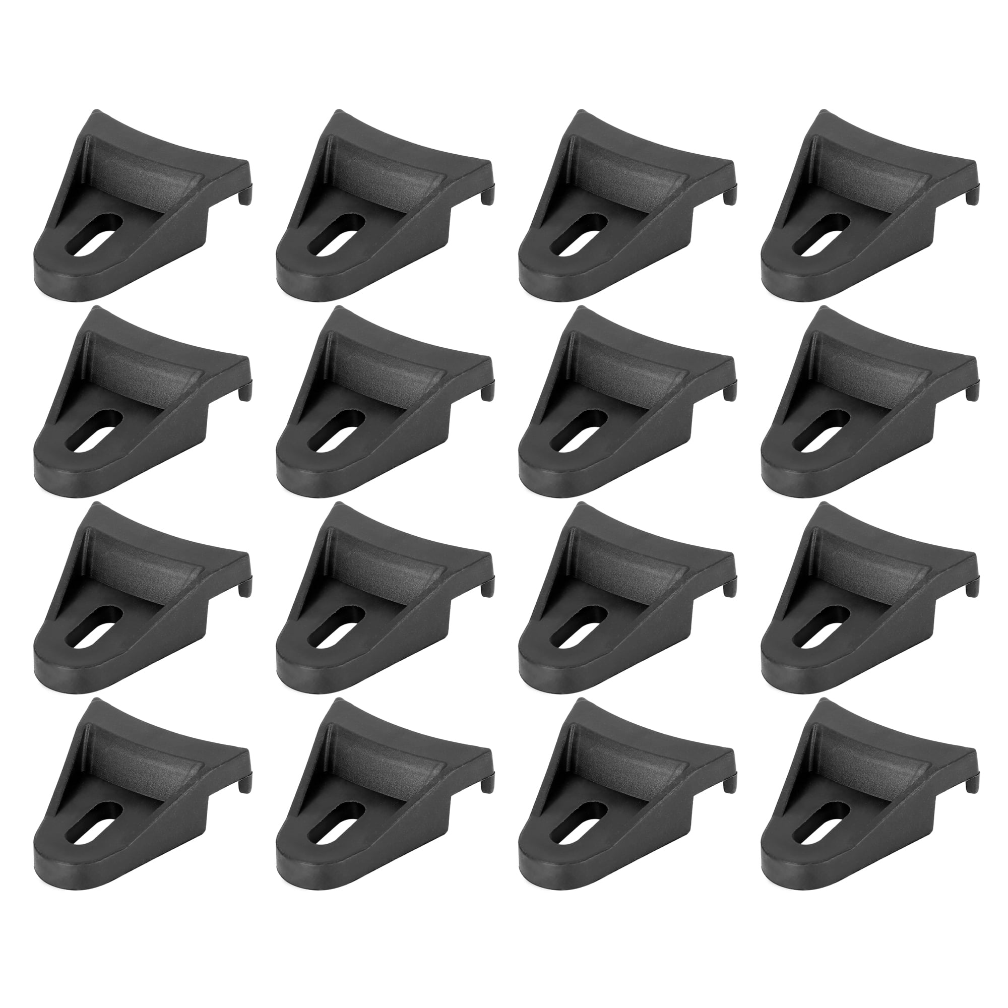 Unique Bargains 16pcs Black Car New Subwoofer Speak Grill Clips Clamps ...