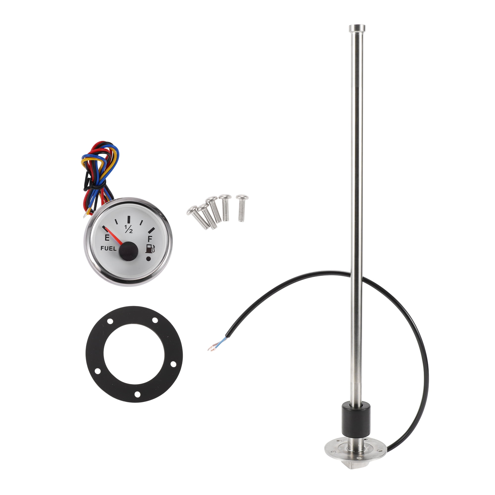 Unique Bargains Fuel Sending Unit and Gauge Kit Marine Fuel Sender Unit ...