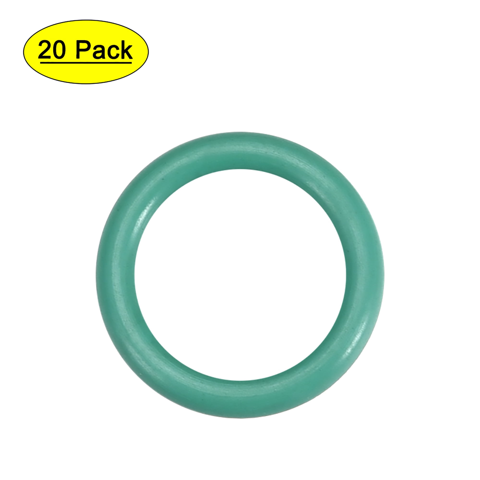 Unique Bargains 18mm OD 13.2mm ID 2.4mm Width Seal Fluorine Rubber O ...