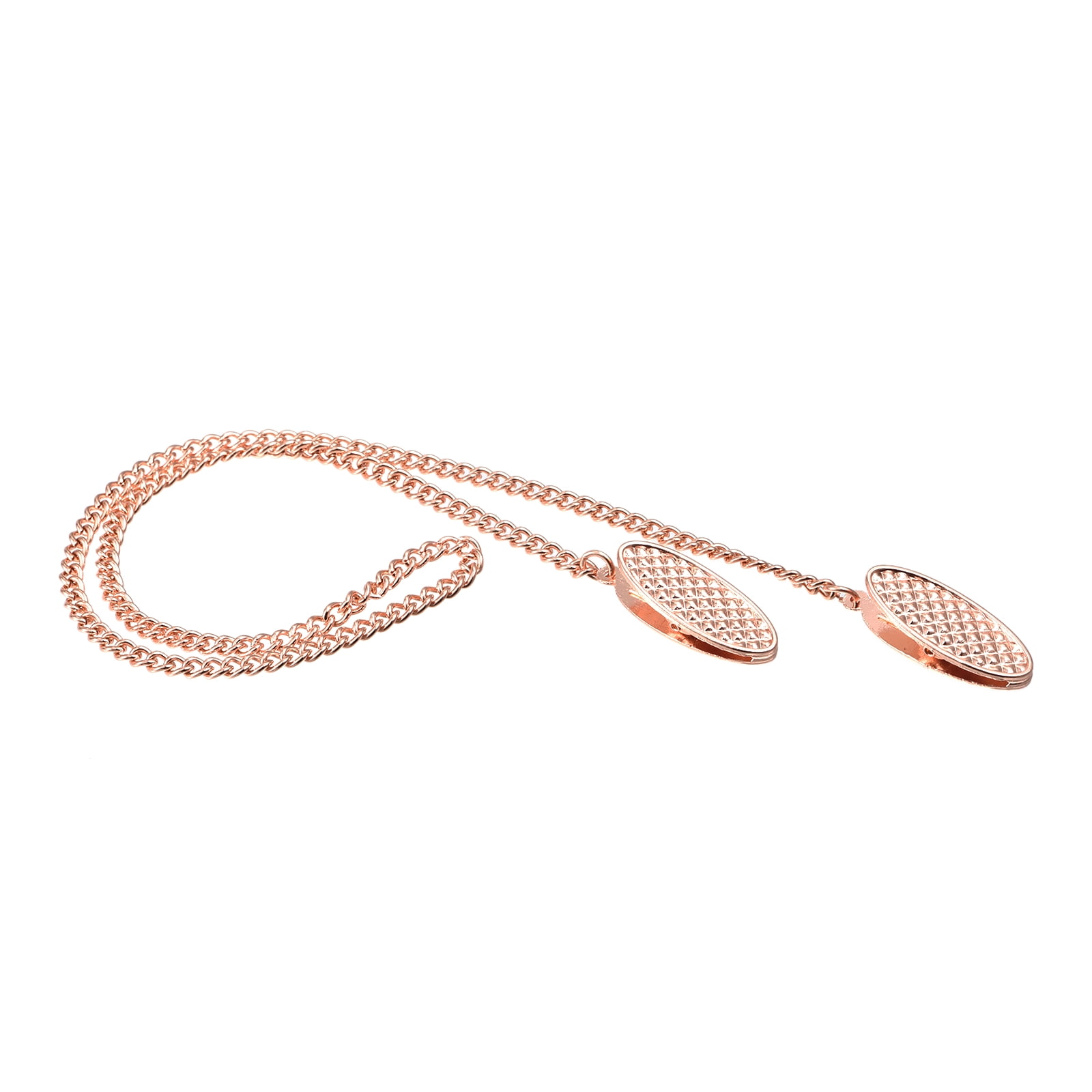 Unique Bargains 19'x0.16'(LxD) Napkin Chain Bib Holder Chain Sun Hat ...