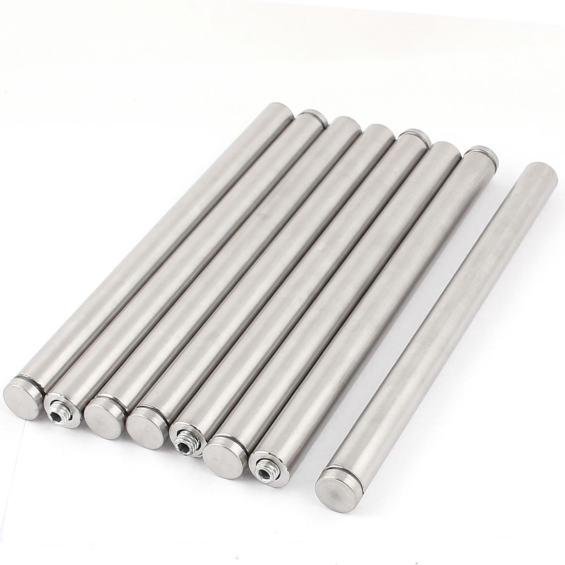 Unique Bargains 19mm Dia. 250mm Long Stainless Steel Glass Standoff ...