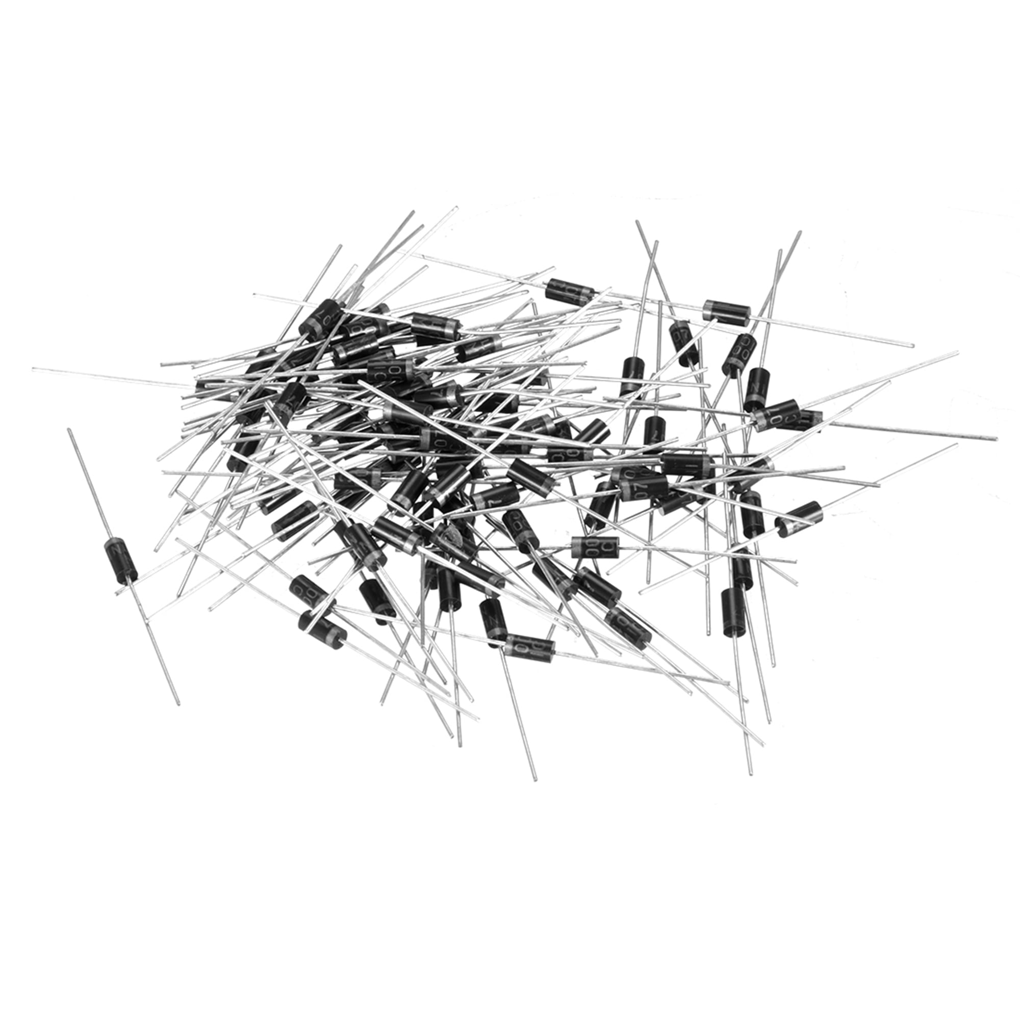 Unique Bargains 1N4007 Rectifier Diode 1A 1kV Electronic Silicon Diode ...